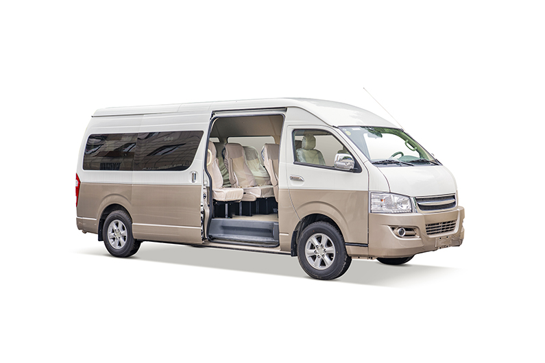 11 Seats Dual fuel System CNG + Gasoline Minibus from China manufacturer